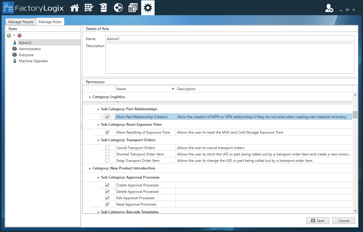 Create a new administrator role