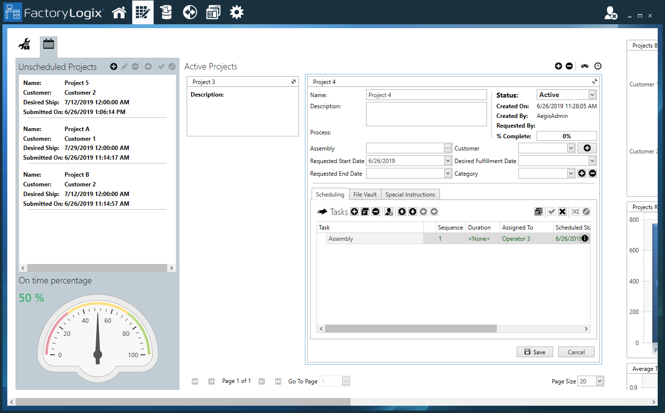 View or change project details